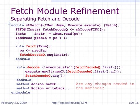 Ppt Modular Refinement Arvind Computer Science And Artificial Intelligence Lab Powerpoint