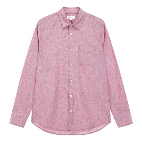 Gap Adults갭 ★갭 남성 20년 Summer★ 원 포켓 린넨 코튼 셔츠 Sivillage 에스아이빌리지