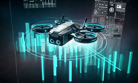 Ai Generated Drone Visualization Stock Video Video Of Digital Advancement 369616471