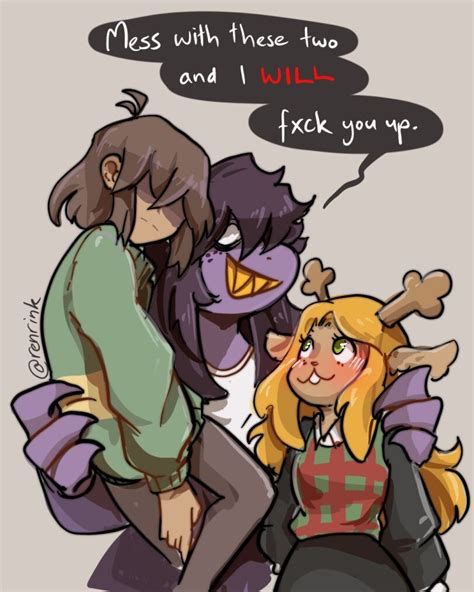 Noelle Holiday Kris Deltarune Susie Deltarune Deltarune