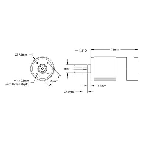 modern robotics 12v dc motor ftc legal robotshop