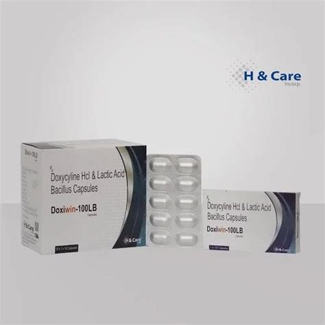 Doxycycline 100mg Capsule At Rs 1200box In Panchkula Id 2852819523733