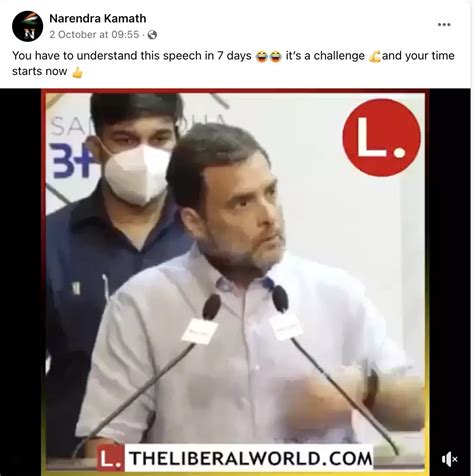 Rahul Gandhis Speech On Dalit Atrocities Viral With Misleading Context