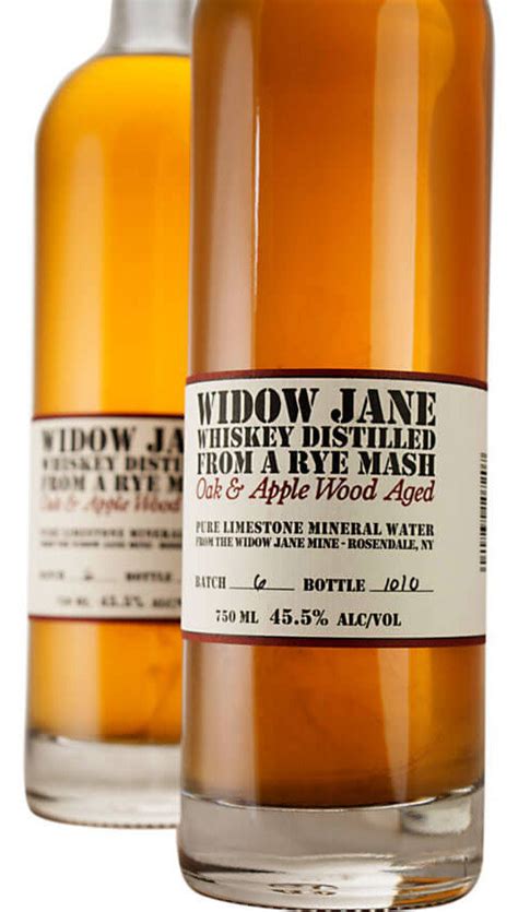 Widow Jane Rye Mash Aged In Oak And Apple Wood
