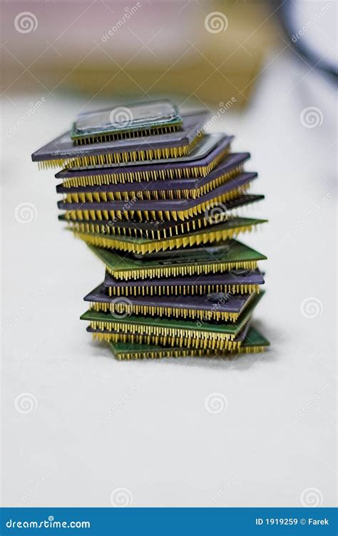 Cpu Tower Stock Image Image Of Digital Assembly Flow 1919259