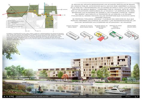 Vivienda Multifamiliar Proyecto Universitario Behance