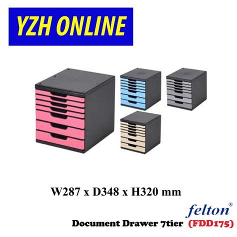 Document Drawer 7 Tier Fdd175 Shopee Malaysia
