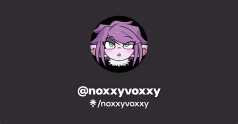 Noxxyvoxxy Twitter Twitch Linktree