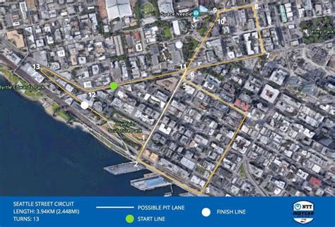 My Friend Designed An Indycar Style Street Circuit In Seattle What Do