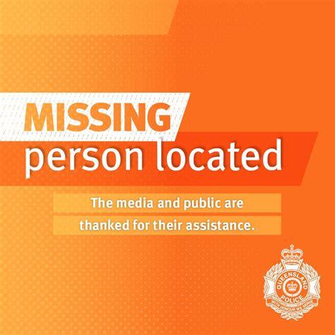 Missing Man Brisbane Queensland Police News