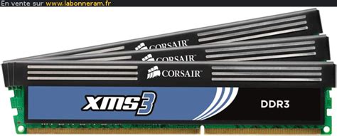 Xms3 Corsair Ddr3 1600mhz 3 X 2gb Ram Bars