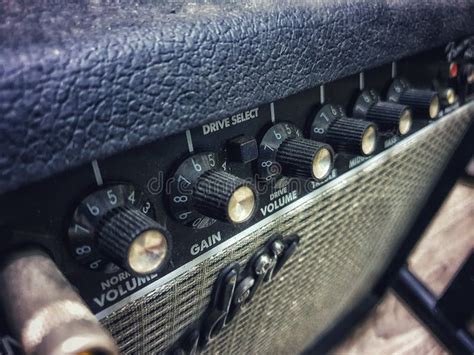 Fender Guitar Amplifier Stock Image Image Of Machine 242262573