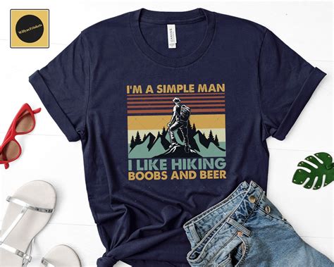 Like Hiking Boobs Beer Png Hiking Lovers T Hikers Funny Etsy