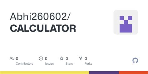 Github Abhi260602calculator
