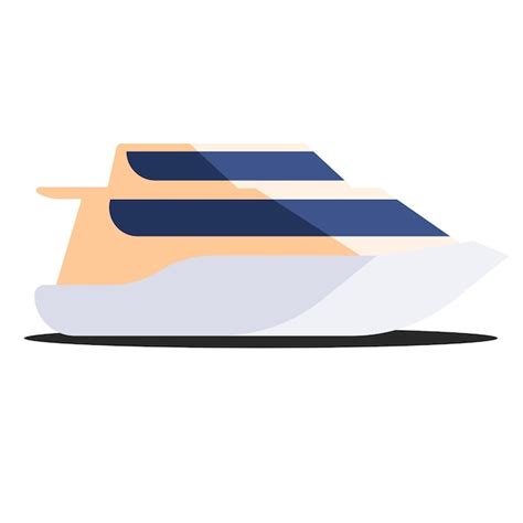Yatch Premium Vector