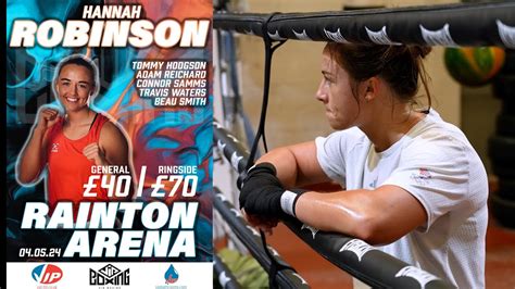 Former Gb Boxer And 2 X National Elite Champ Hannah Robinson Makes Her