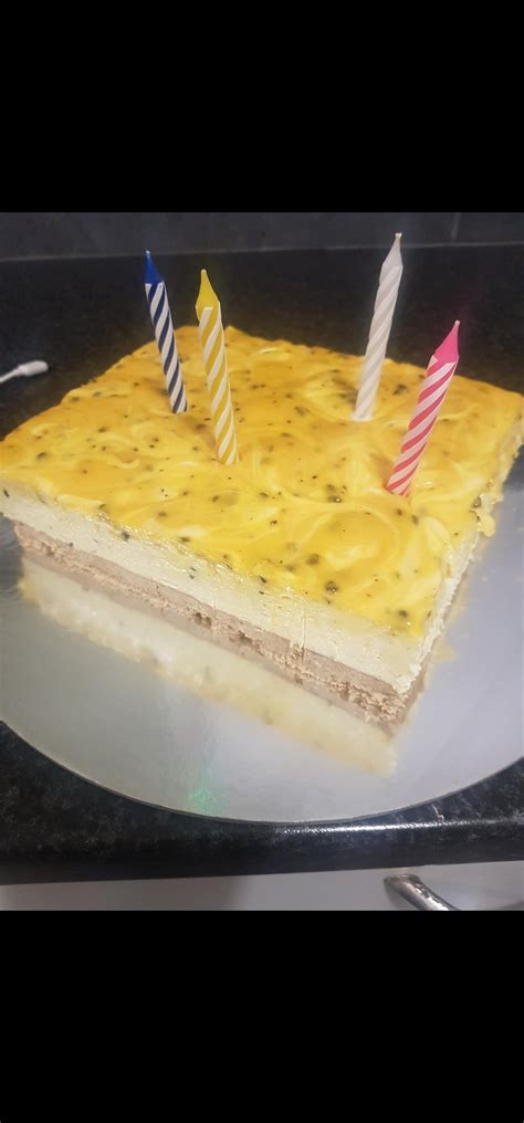 Passionfruit No Bake Cheesecake Cloudy Kitchen