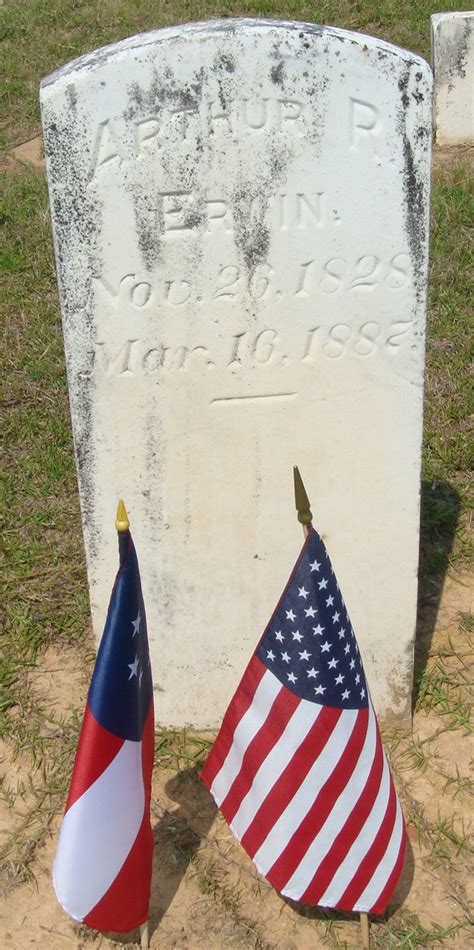 Arthur Randolph Erwin 1828 1887 Find A Grave Memorial