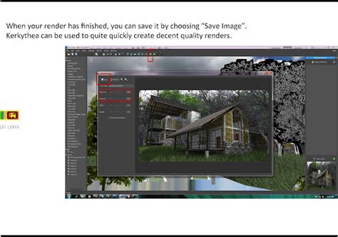 SKETCHUP TEXTURE KERKYTHEA TUTORIAL FOR OUTDOOR