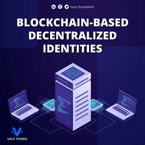 The Use Of Blockchain Based Decentralized Identities To Revolutionize