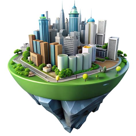 Extraordinary Minimalist Sustainable Urban Development A Greener Cityscape Authentic 56744118 Png