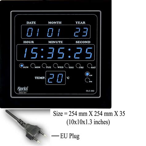 Ajanta Digital Wall Clock At ₹ 1499piece Digital Clock In Surat Id