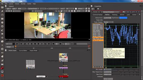 Nuke 07 06 3d Camera Tracking Youtube