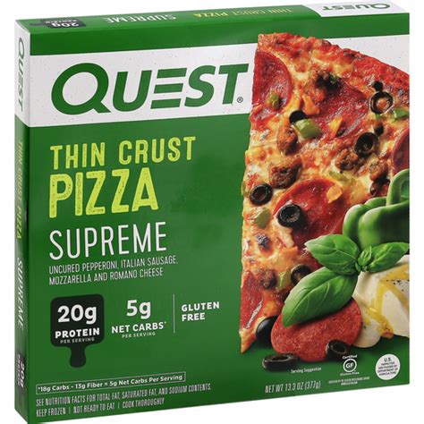 Quest Pizza Supreme Thin Crust Pizza Yoders Country Market