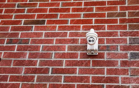 Premium Photo Security Camera Overlooking Urban Street Surveillance Technology Safety