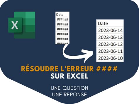 Corriger L Erreur Sur Excel Le Guide