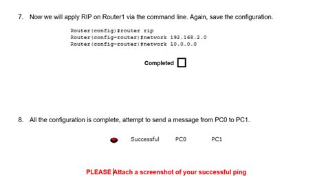 Solved Configure Rip Via Gui And Via The Command Line Create