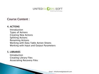 Qa Automation Testing Training In Hyderabad Ppt