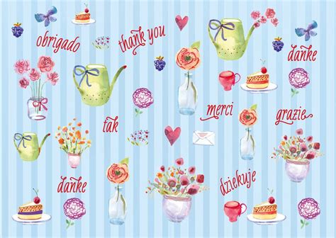 Postkarte Spruch Thank You Merci Danke Grusskartenshop