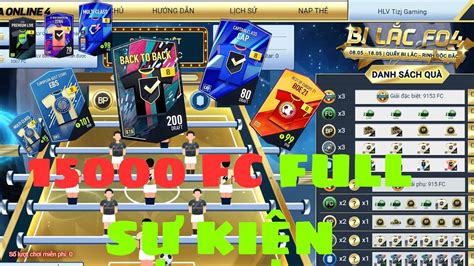 15000 FC Chơi Full Sự Kiện Bi Lắc Siêu Lời YouTube