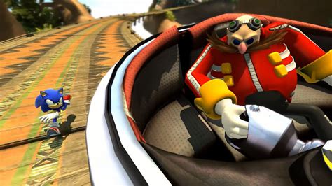 Sonic Chasing After Eggman By L Dawg211 On Deviantart