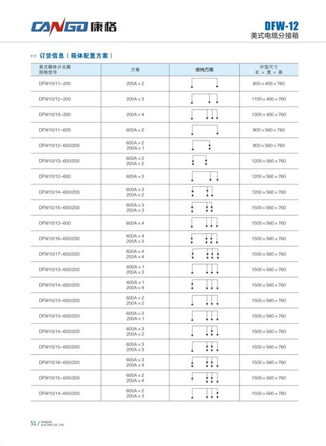 Dfw 12美式电缆分接箱浙江康格电气有限公司