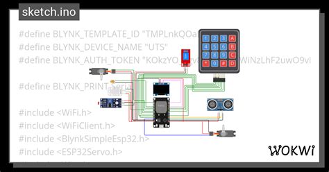 UTS IOT Ino Copy Wokwi ESP32 STM32 Arduino Simulator