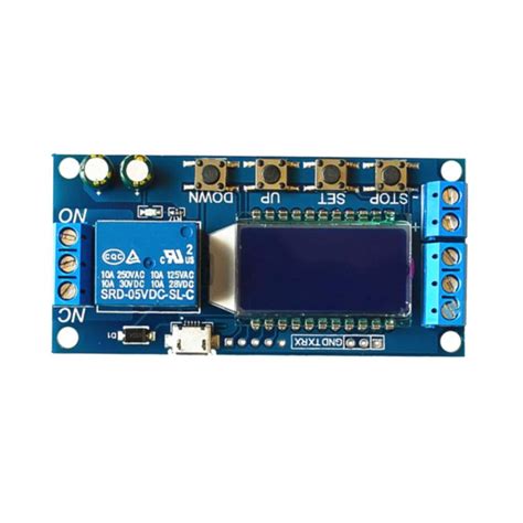 Modul Cu Releu Temporizator Lcd Dc V Okn Gm