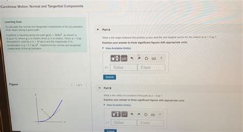 Solved Curvilinear Motion Normal And Tangential Components