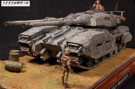 地球連邦軍61式戦車5型 プラモデル投稿ギャラリー Sci Fi Tank Futuristic Cars Zombie