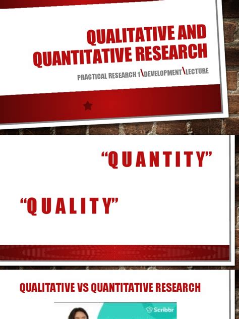 Qualitative And Quantitative Research Ppt Pdf Quantitative Research Qualitative Research