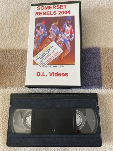ORIGINAL SPEEDWAY VHS Tape 3 X Somerset 2004 Rye House Stoke King S