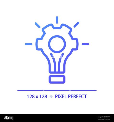 2d Thin Linear Gradient Problem Solving Icon Stock Vector Image And Art