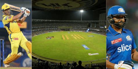 Mi Vs Csk Ipl 2023 Wankhede Stadium Mumbai Pitch Report Team Records