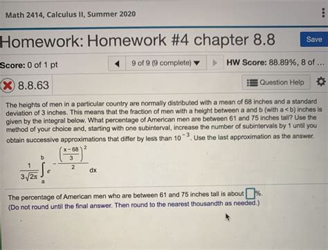 Solved Math 2414 Calculus Ii Summer 2020 Homework