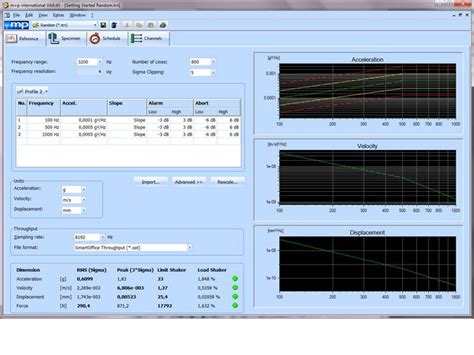 Random Vibration Control Shaker Test M P International