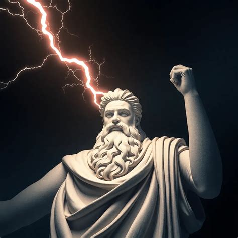 The Symbolism Of Zeuss Lightning Bolt Power And Authority Greek
