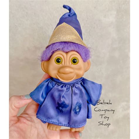 特價 1991年 Tnt Trolls Troll Doll 魔法師 醜娃 巨魔娃娃 幸運小子 玩具 絕版 古董玩具 蝦皮購物