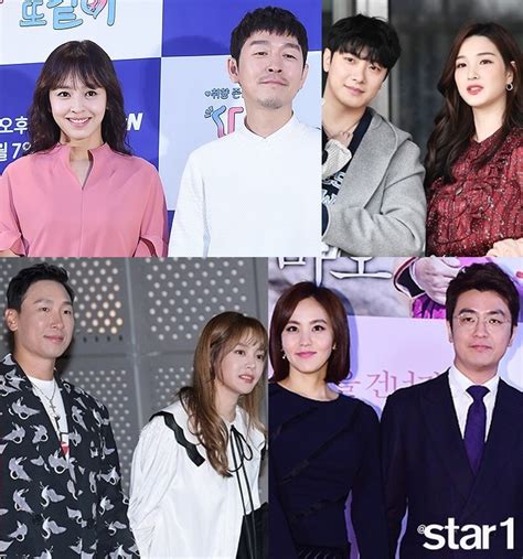 연예인 이혼 또 터지나삐걱대던 강성연 김가온까지 10쌍 파경 발표