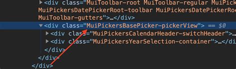 Add MuiPickersBasePicker Styles To The Ts Overrides Definitions Issue Mui Material Ui